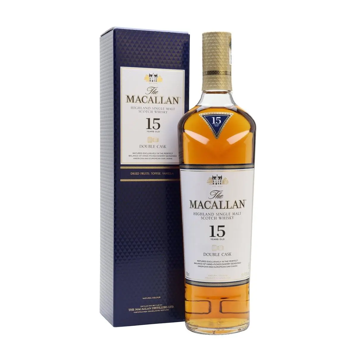 Macallan Double Cask Viski, Aged 15 Years, 0.7l