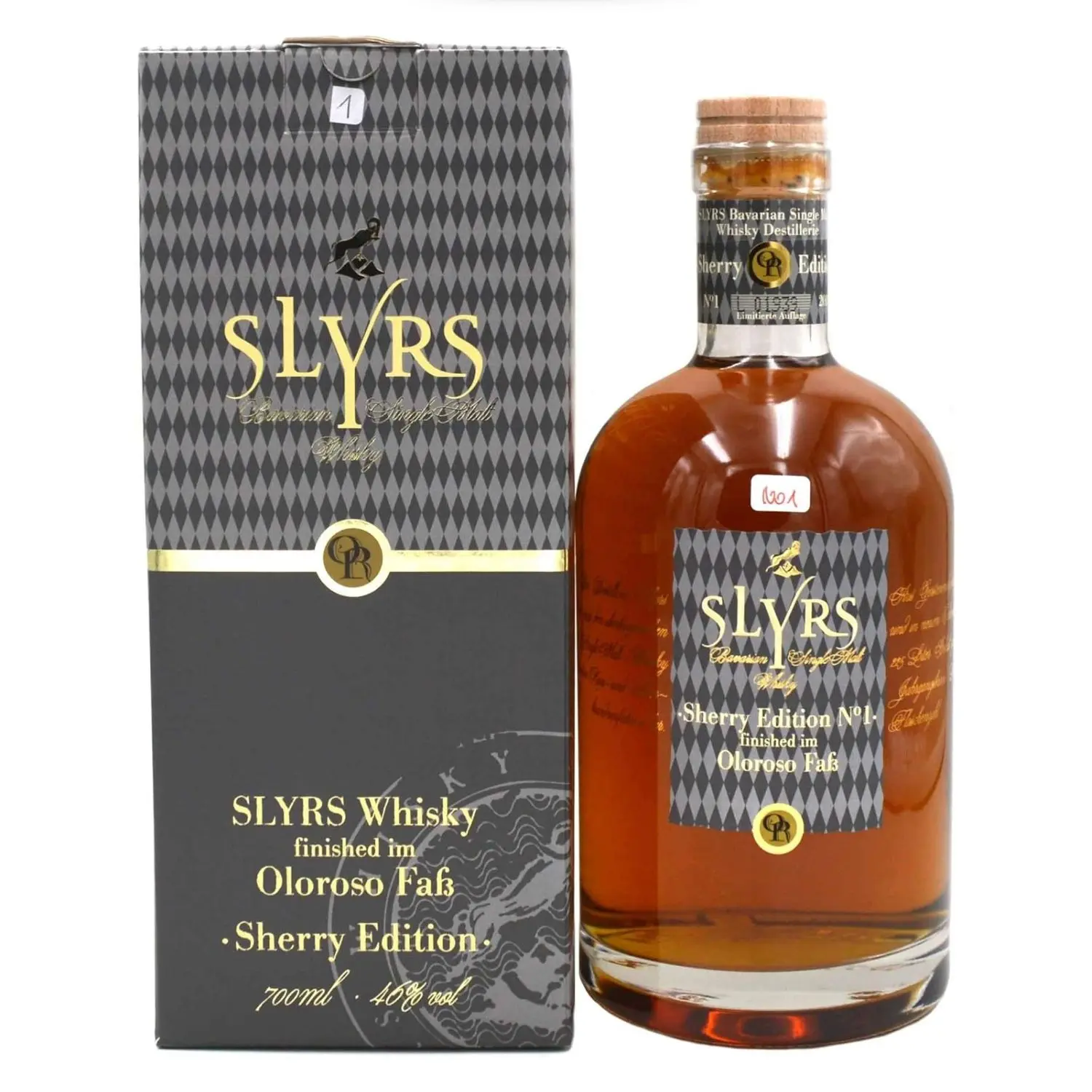 SLYRS Viski Oloroso Fass Sherry, 0.7l