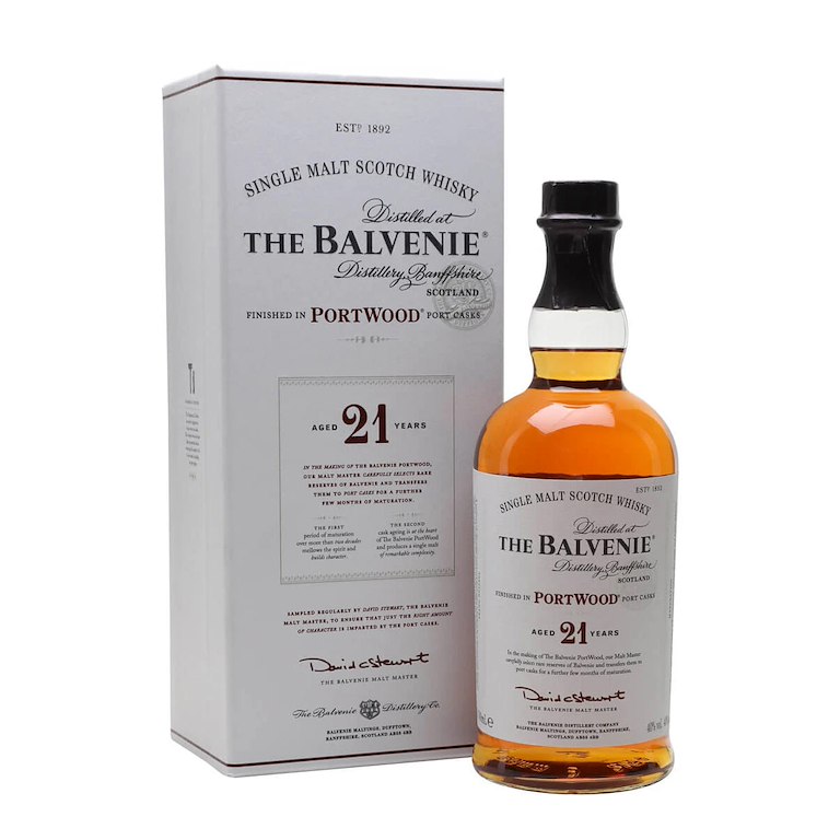 Balvenie 21 Years Old PortWood Finish Viski, 0.7l
