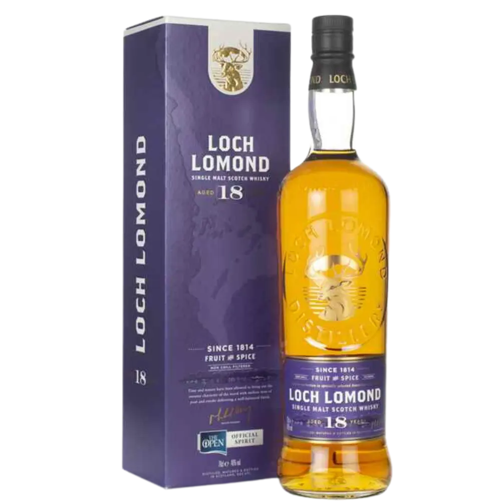 LOCH LOMOND Viski Single Malt 18 y.o. Gift Box 0,7 l