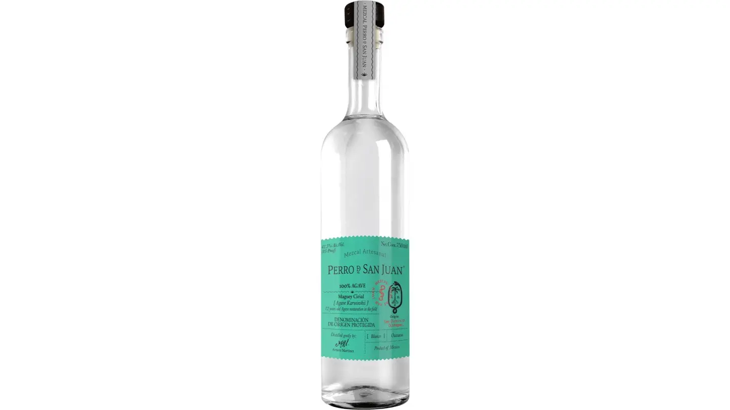 Tequila Mezcal Artesanal - Perro de San Juan blanco 0,7l