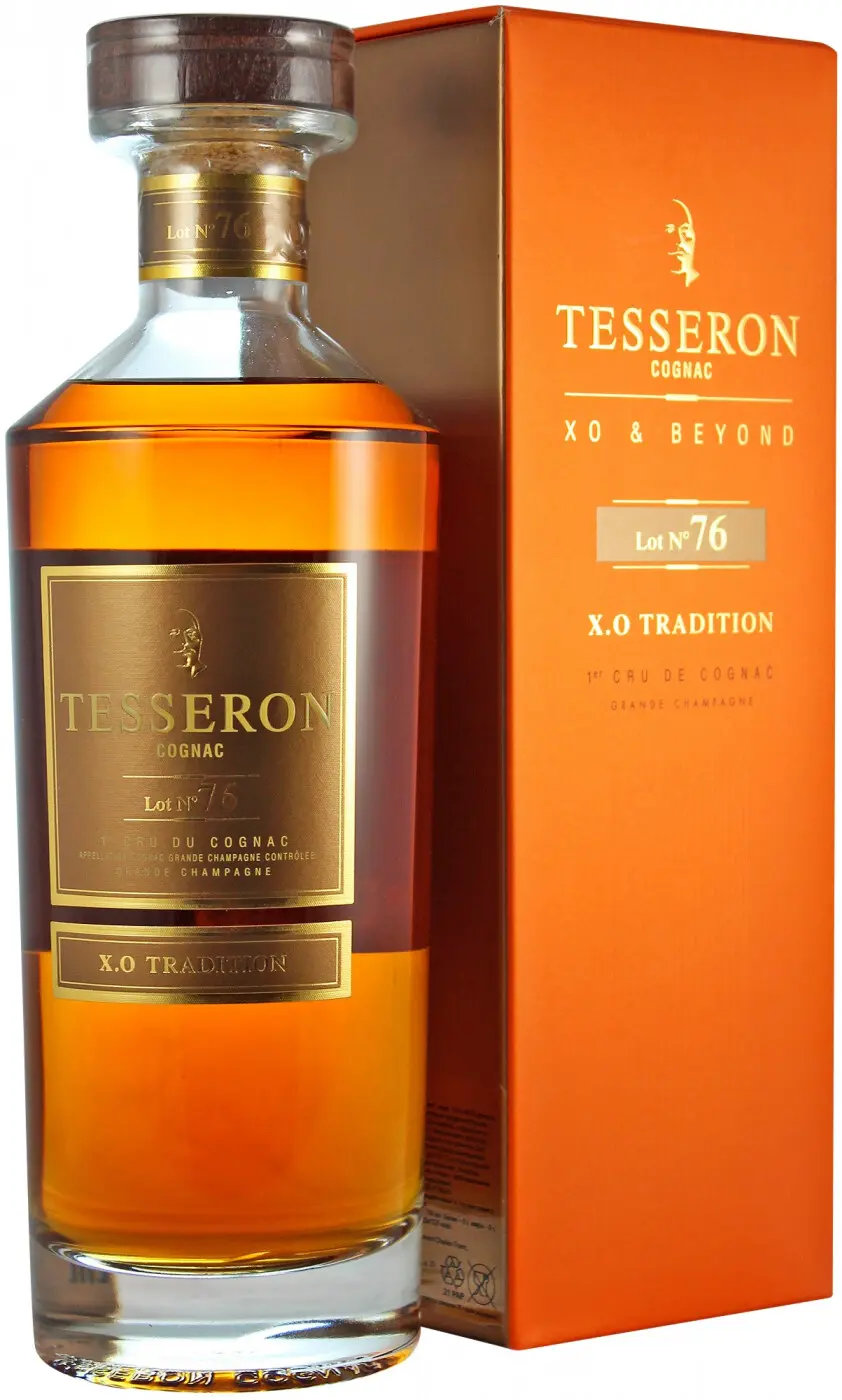 TESSERON Konjak LOT No.76 Gift Box 0,7 l