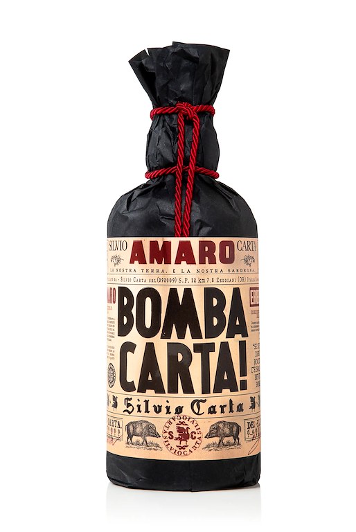 SILVIO CARTA Liker Amaro Bomba Carta - Sardinija, 0.7l