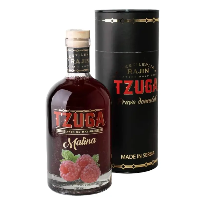 Tzuga Liker Malina LUX 17% vol, 700ml