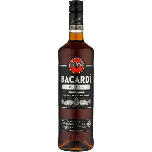 BACARDI Carta Negra Rum 0.7L NRGB