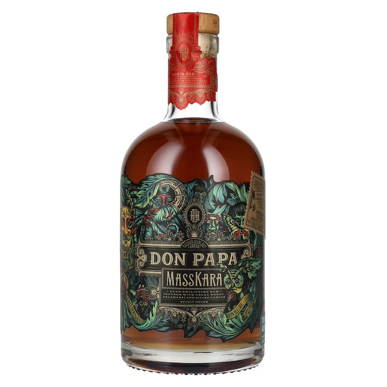 DON PAPA Rum Maskkara alk. 40%, 0.7 l