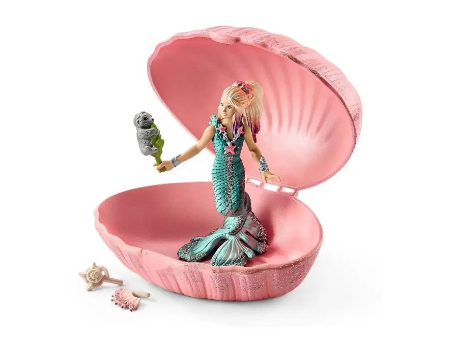 SCHLEICH Figura Sirena u školjci