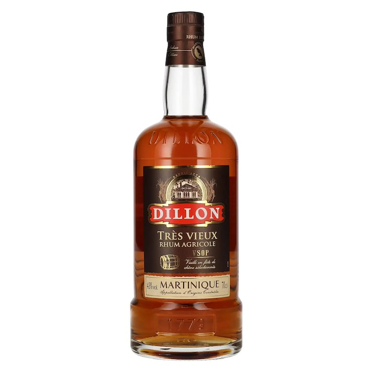 DILLON Rum TVR VSOP alk. 43%, 0.7 l