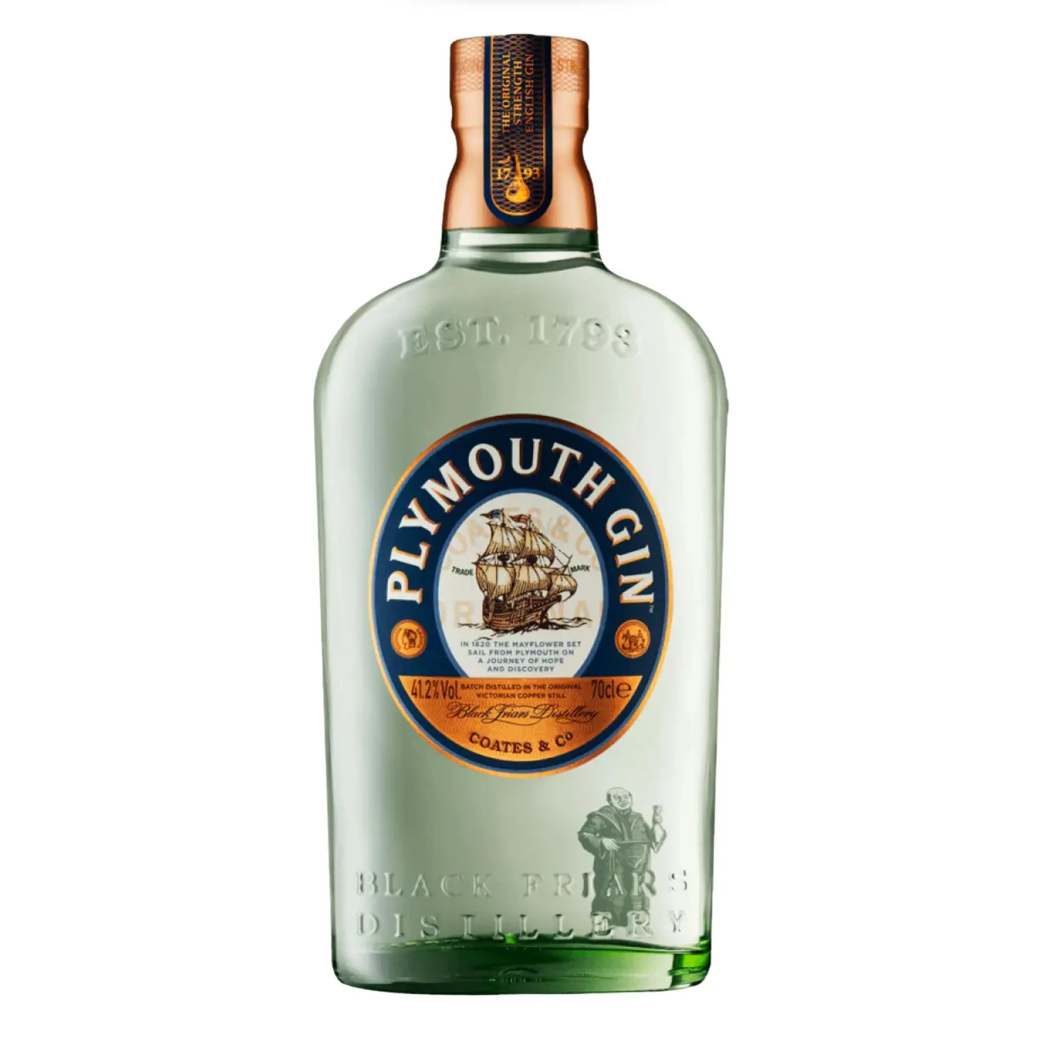 GIN PLYMOUTH Džin 41.2 % 0.7l