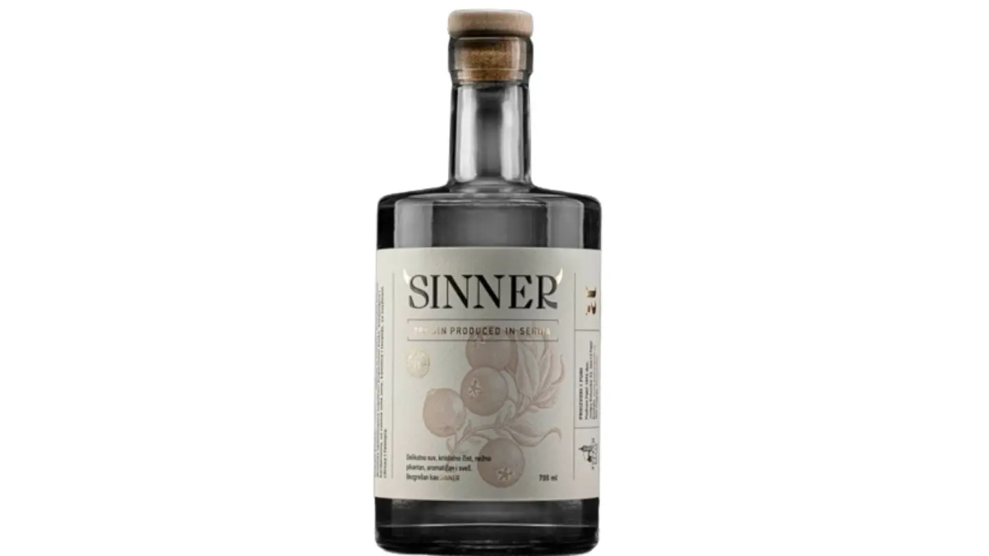 SINNER Džin 42% 0.7l