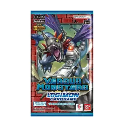 Zvezdar S Društvena igra TCG karte Digimon, Versus Monsters, Extra Booster, EX-09