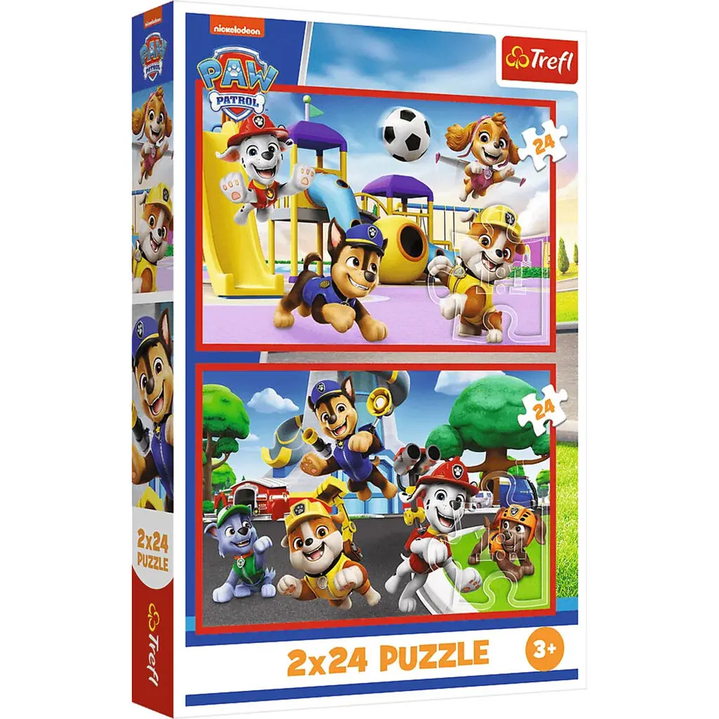 Trefl Set slagalica Paw Patrol, 2 komada, 48 delova