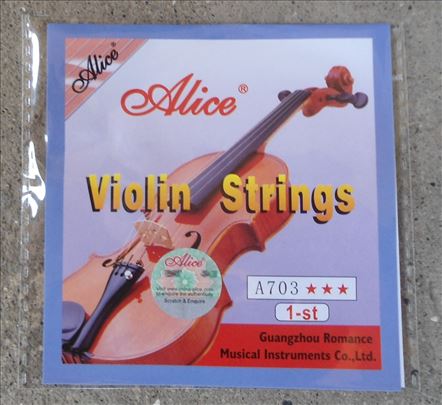 1. žica za violinu (E žica)