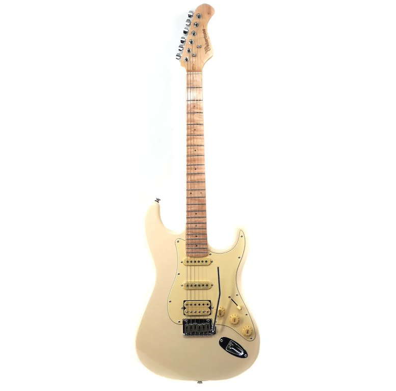 Wakertone Električna gitara VK77-CR, Premium, Cream