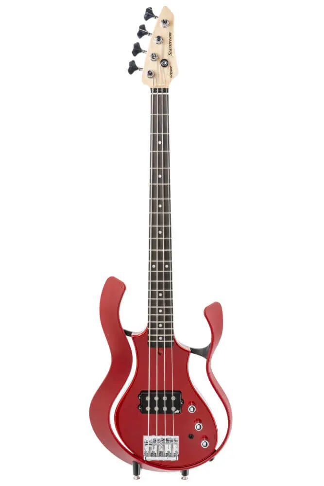 VOX Električna bas gitara Starstream VSB-1H, Crvena