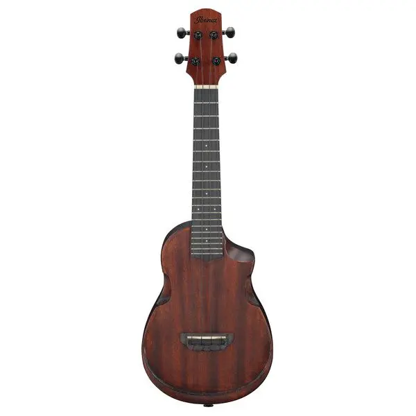 Ibanez Ukulele ozvučen AUC14-OVL, Open Pore Violin Sunburst