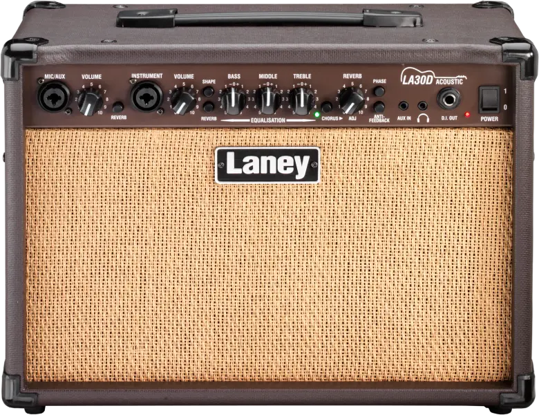 Laney Kombo pojačalo za akustičnu gitaru LA30D, Reverb efekat, 30W
