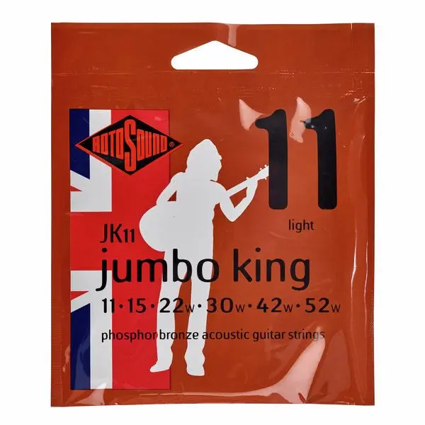 Rotosound Žice za akustičnu gitaru JK11 Jumbo King , .011-.052