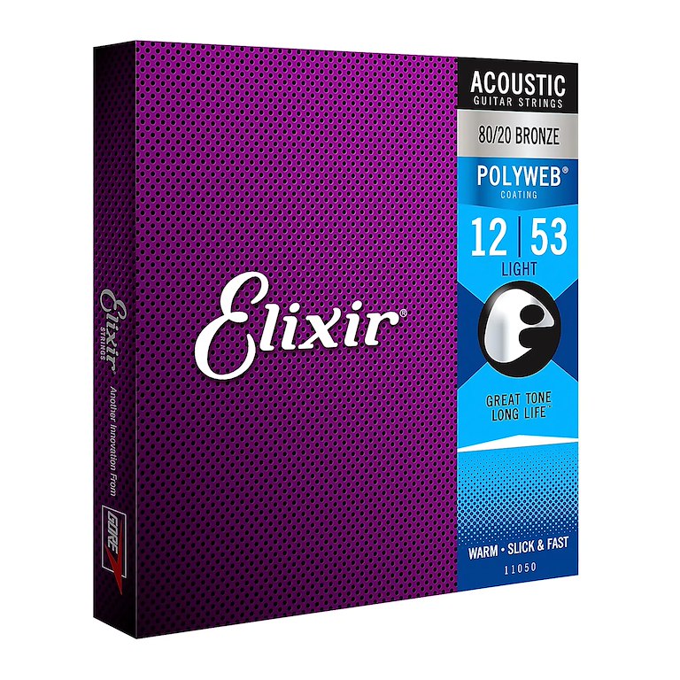 Elixir Žice za akustičnu gitaru 11050 Light, .012-.053