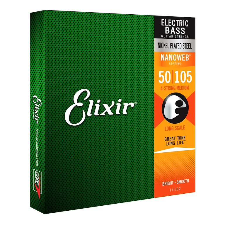 Elixir Žice za bas gitaru 14102 Heavy, 050-105
