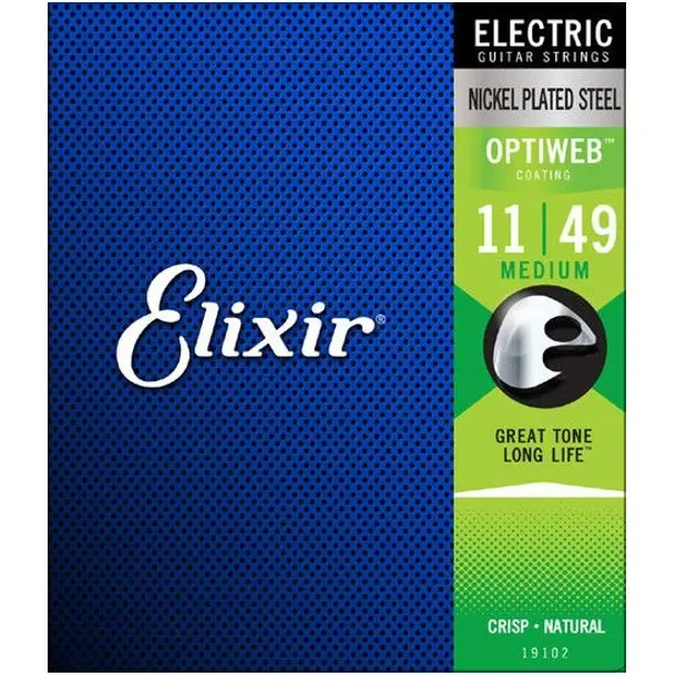 Elixir Žice za električnu gitaru 19102 Medim Electric, .011-.049