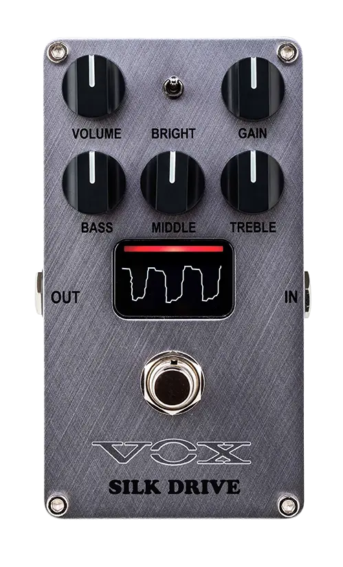VOX Analogna overdrive pedala VE-SD Silk Drive VALVENERGY, 7.2x12x5.5cm, Siva