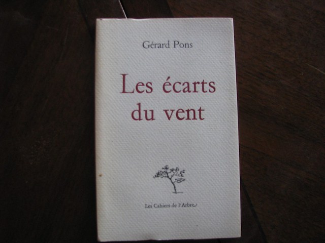 GERARD PONS - LES ECARTS DU VENT