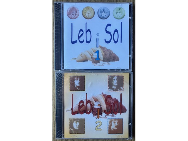 LEB I SOL - 1 + 2 (4 albuma na 2 CD) NOVO
