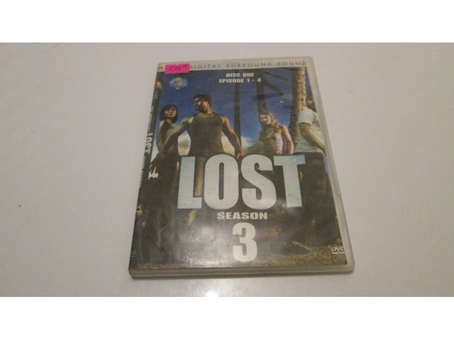 Lost, season 3, disc one, episode 1-4