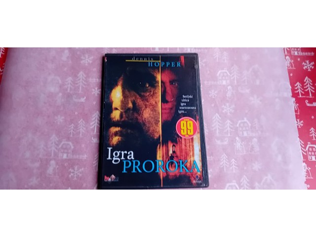 IGRA PROROKA DVD ORIGINAL TRILER DENNIS HOPPER