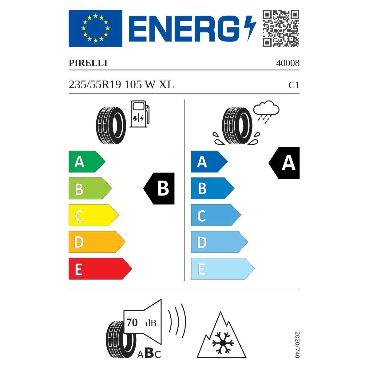 PIRELLI 235/55X19 105W XL SCORPION ALL SEASON SF3