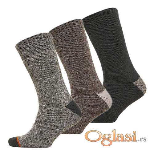 WEATHERPROOF Men's Thermal Crew Socks, 3-Pack