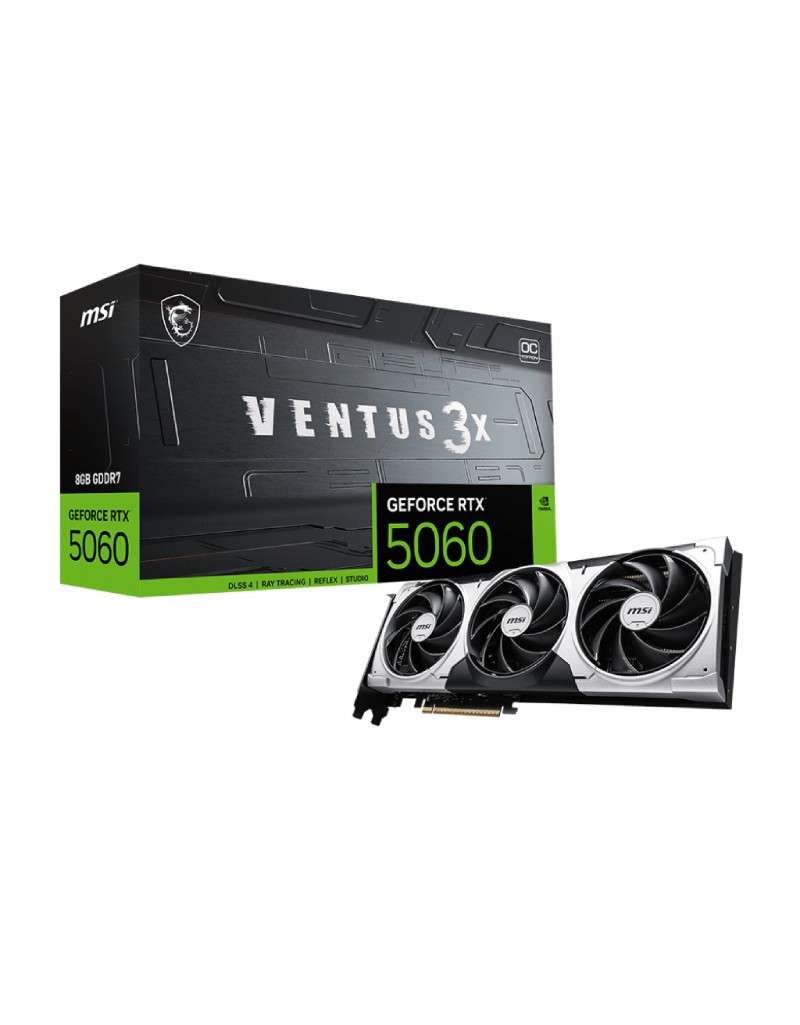 MSI GeForce RTX 5060 8G VENTUS 3X OC