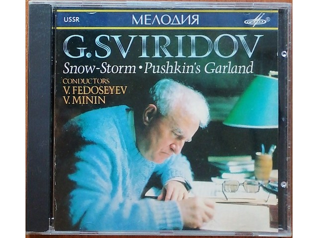 klas. CD*: SVIRIDOV - Snow-storm / Pushkin`s (1991) NOV