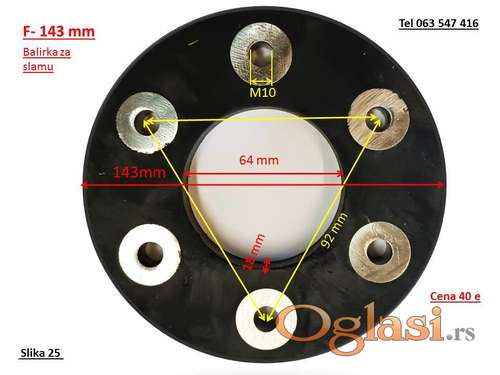 Hardijev zglob spojnica za balirku