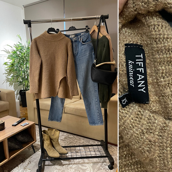 Tiffany  Knit atraktivan kardigan 75%Vuna -Rezz!