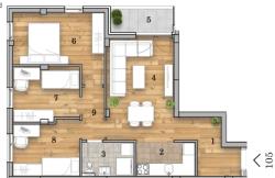Prodajem Stan-Apartman, Telep, Novi Sad, €200.800