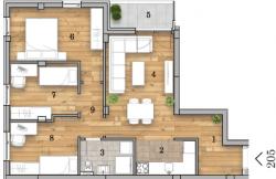 Prodajem Stan-Apartman, Telep, Novi Sad, €193.700