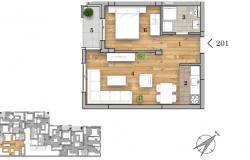 Prodajem Stan-Apartman, Telep, Novi Sad, €126.500