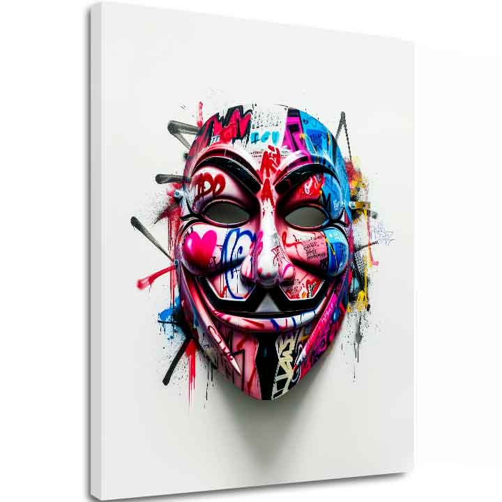 Slika ANONYMOUS MASK | Italijanski platno