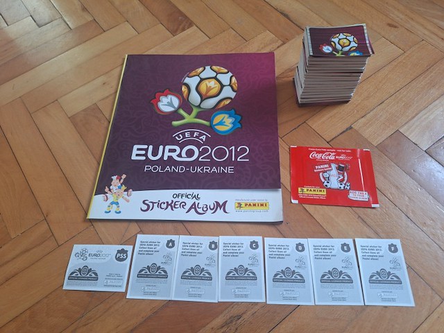 Euro 2012 Poland Ukraina kompl set +album+poklon