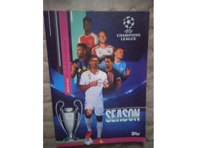 Uefa Champions League 2023/24 Topps prazan album