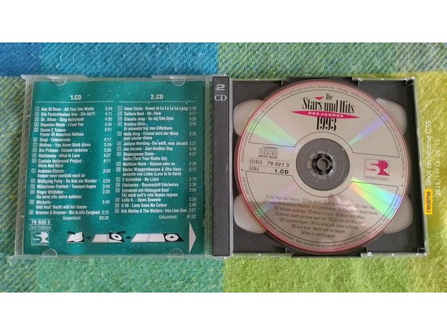 2 CD STARS UND HITS DIE 1993