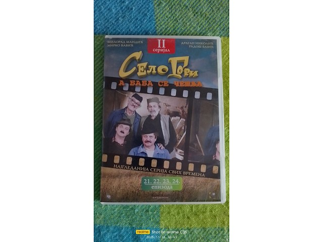 DVD SELO GORI A BABA SE CESLJA EPIZODE 21,22,23,24