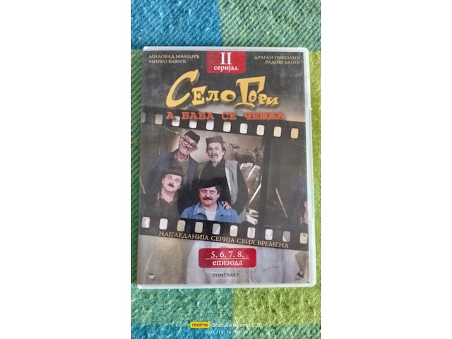 DVD SELO GORI A BABA SE CESLJA EPIZODE 5,6,7,8