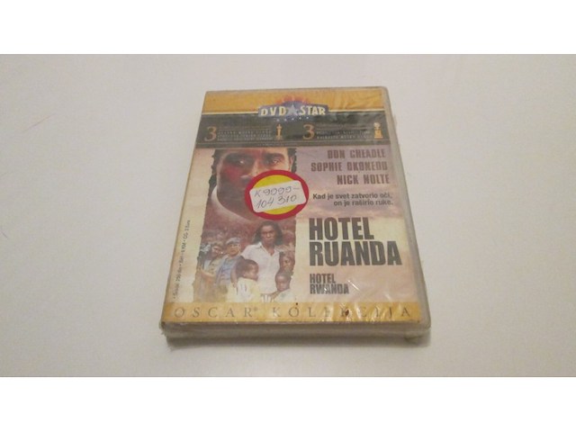 Hotel Ruanda, DVD