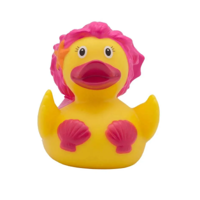 Lilalu Patkica - Rubber Duck, Mermaid pink, 9 cm