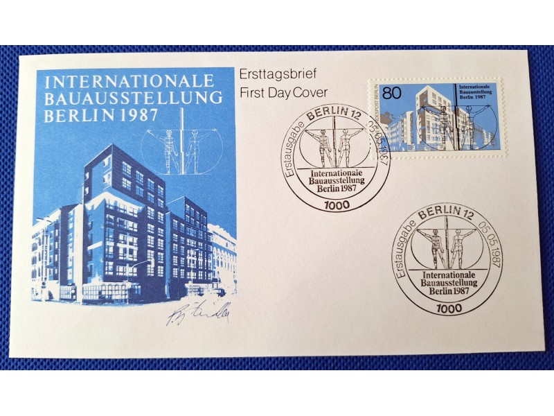 Nemačka BERLIN FDC 1987.