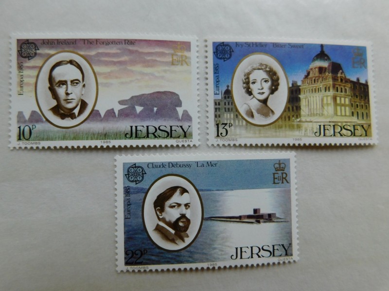 JERSEY EUROPA 1985 KOMPLET ČISTA SERIJA
