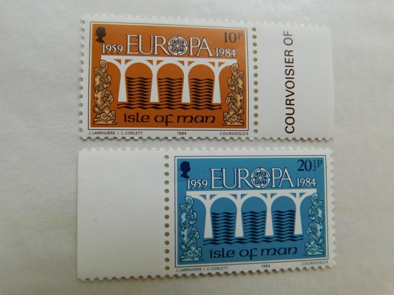 ISLE OF MAN EUROPA 1984 KOMPLET ČISTA SERIJA